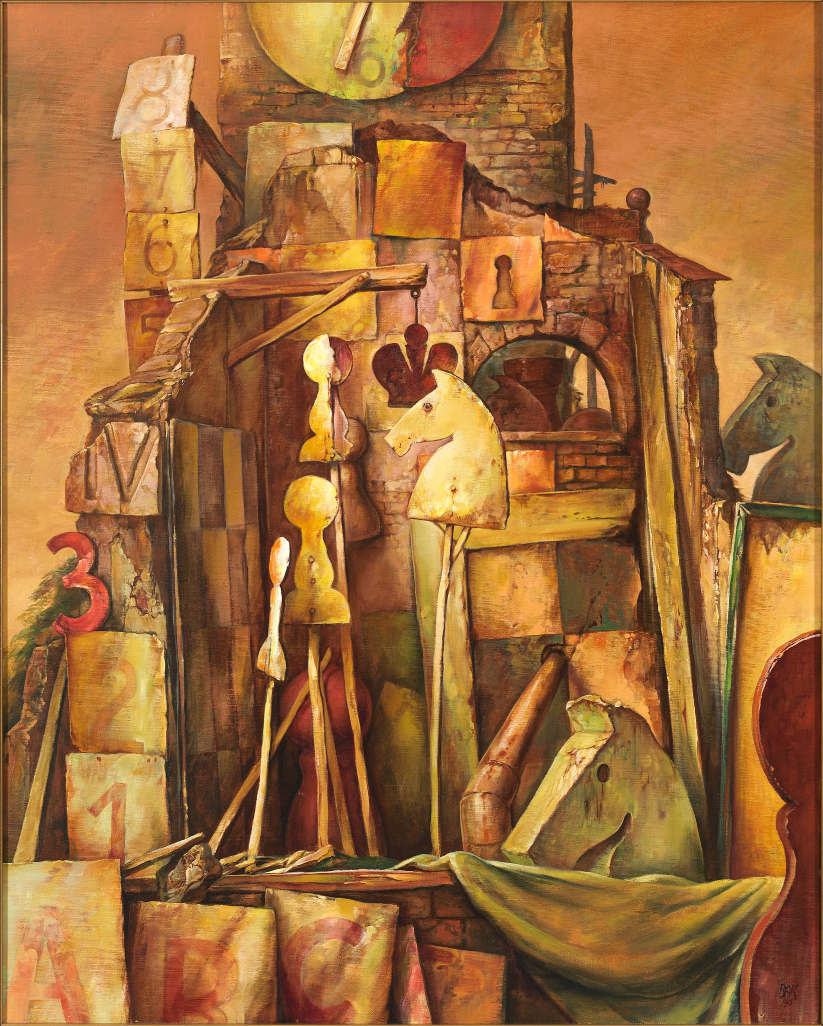 Art rebalances - samuel-bak